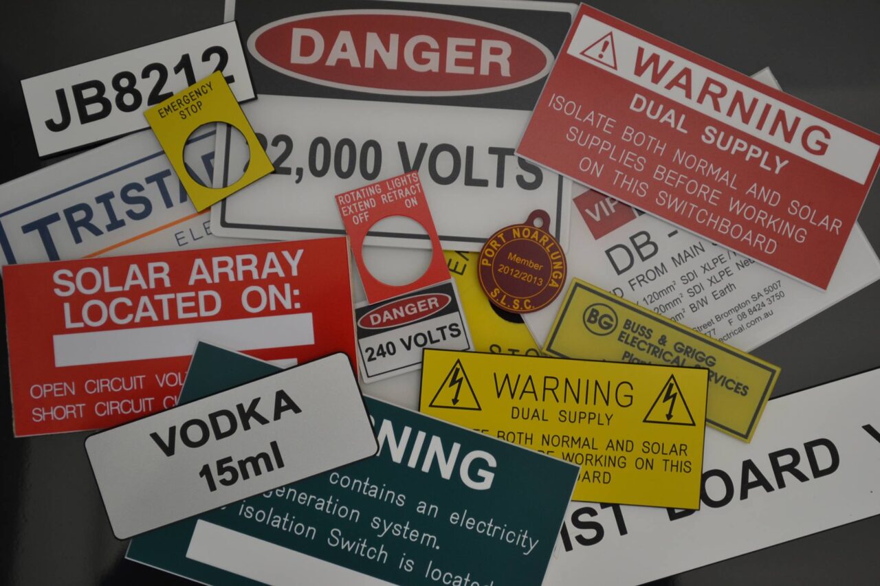 JB Signs | Engraved Labels & Signs